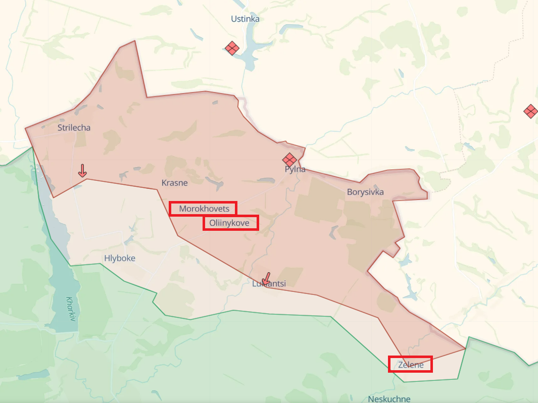 Vovchansk on combat operations map - What's happening in city | RBC-Ukraine