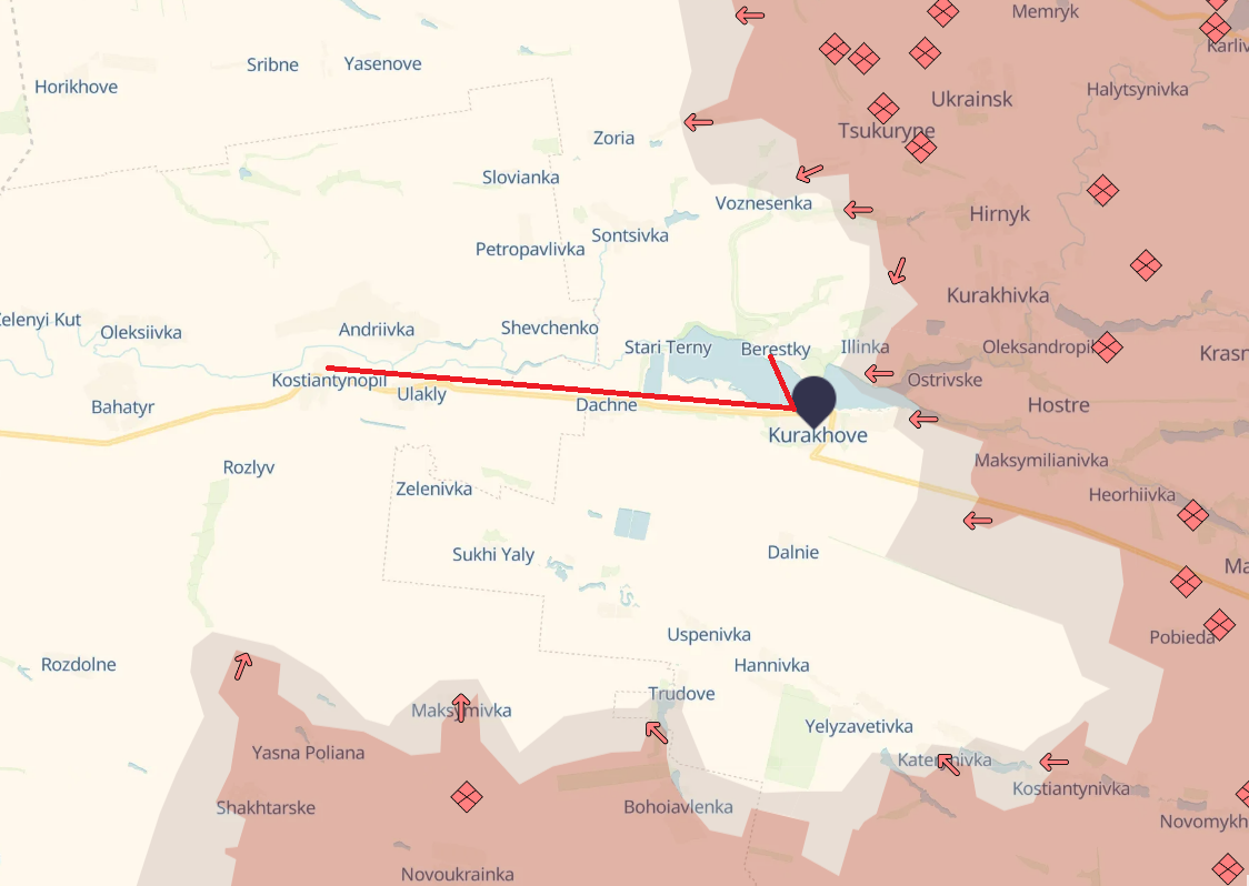Kurakhove under Russian threat - Details | RBC-Ukraine