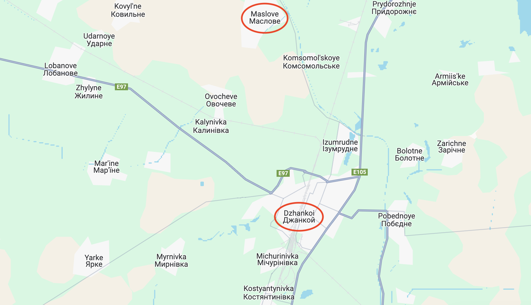 Collapse of Dzhankoy-Maslove bridge in Crimea stopped railway traffic ...