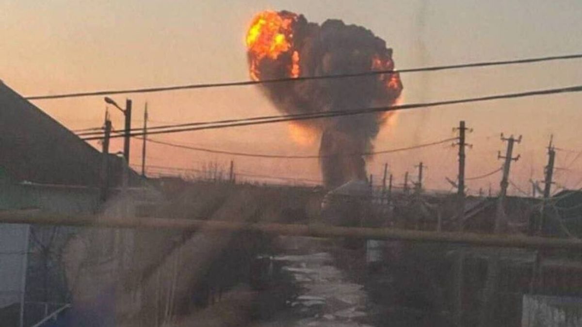 drone attack explosion